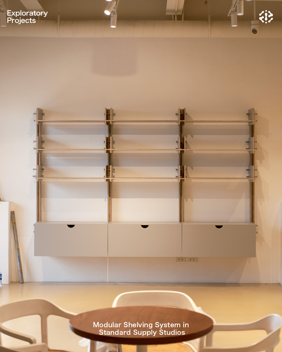 Modular Shelving System in Standard Supply Studios – Exploratory Projects