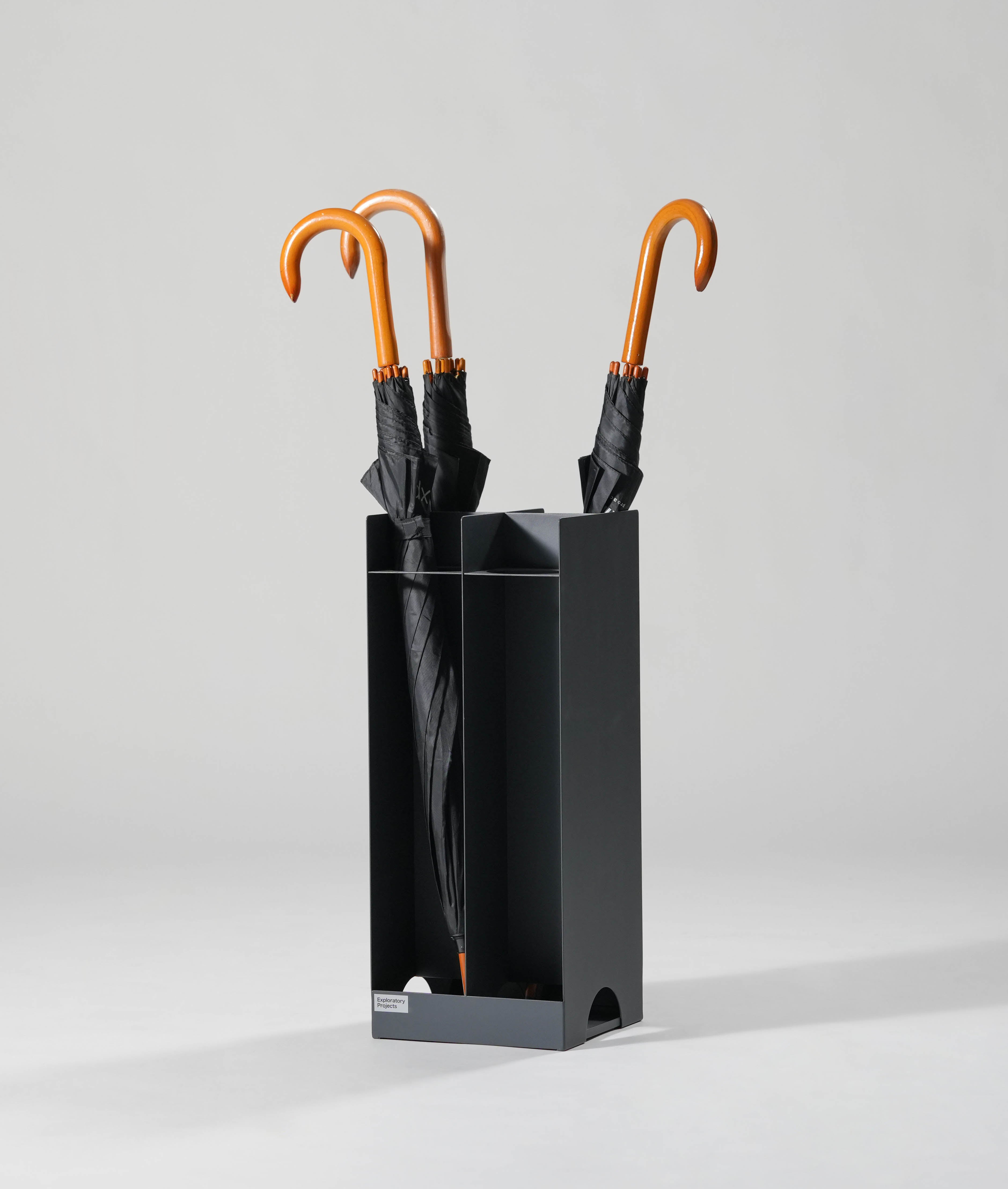 Pipes and Beams - 4-Tier Umbrella Stand Dark Grey – Exploratory Projects